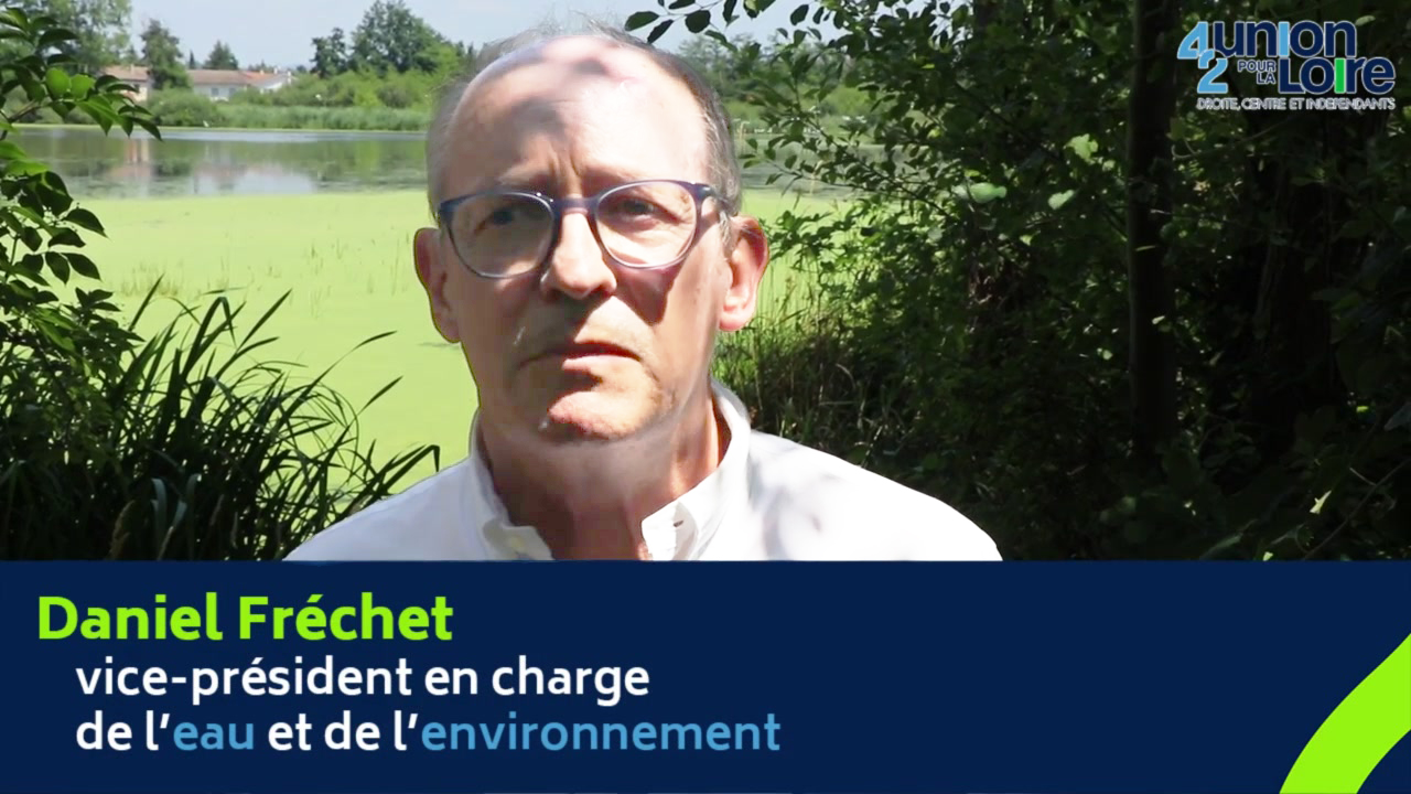 Une minute pour comprendre la politique de l'eau, avec Daniel Fréchet - Union pour la Loire